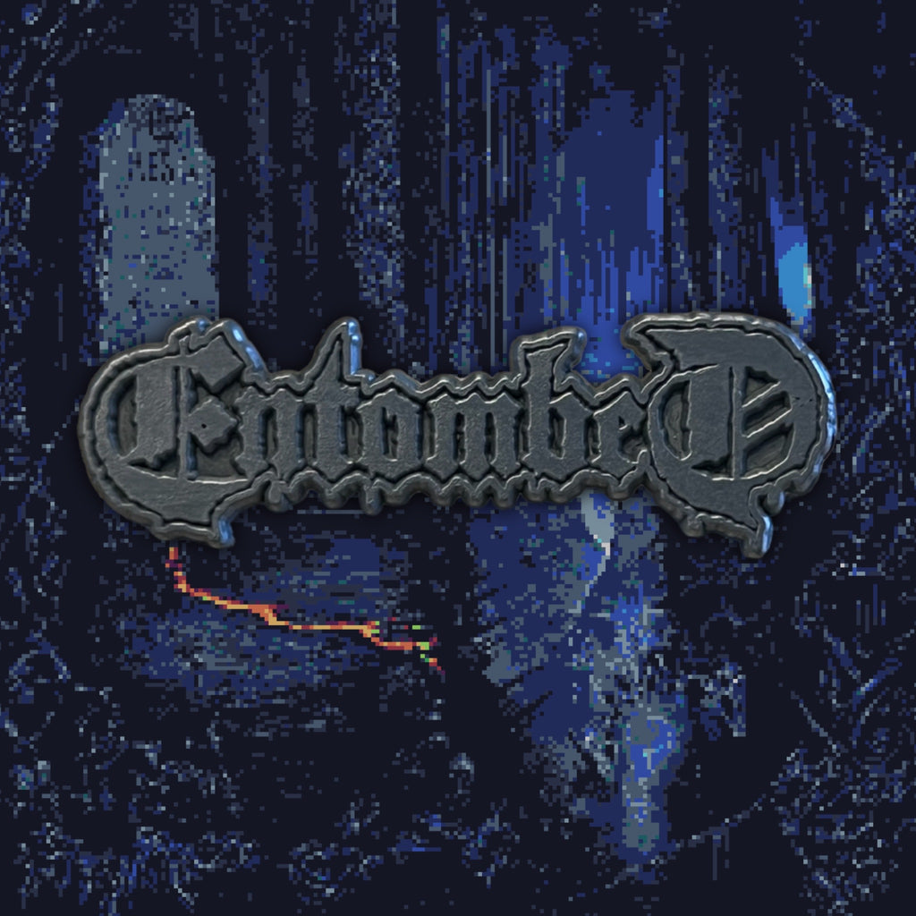 ‘Entombed’ - Logo Pin – Nightbringer Merch