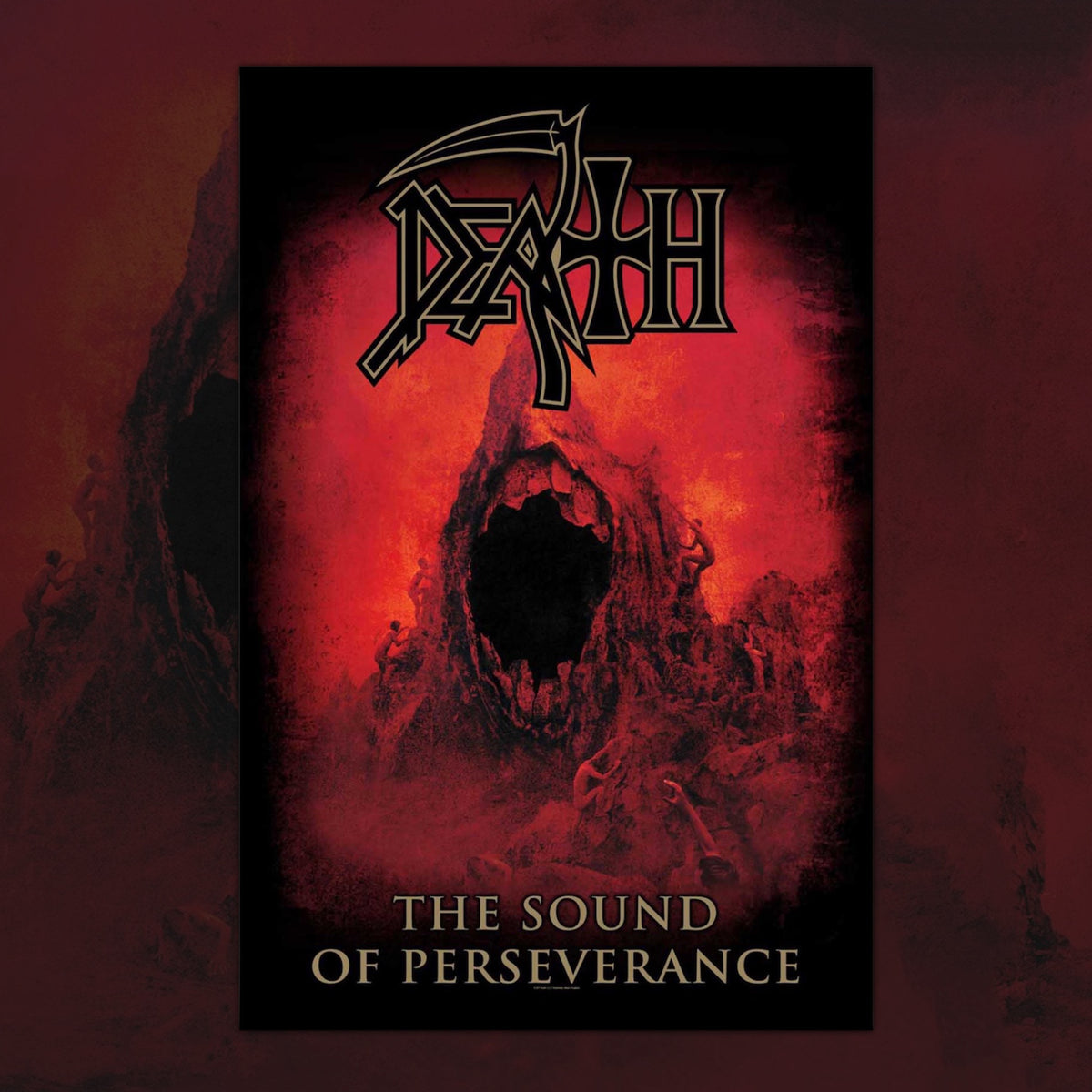 ‘Death’ - Sound Of Perseverance Flag – Nightbringer Merch
