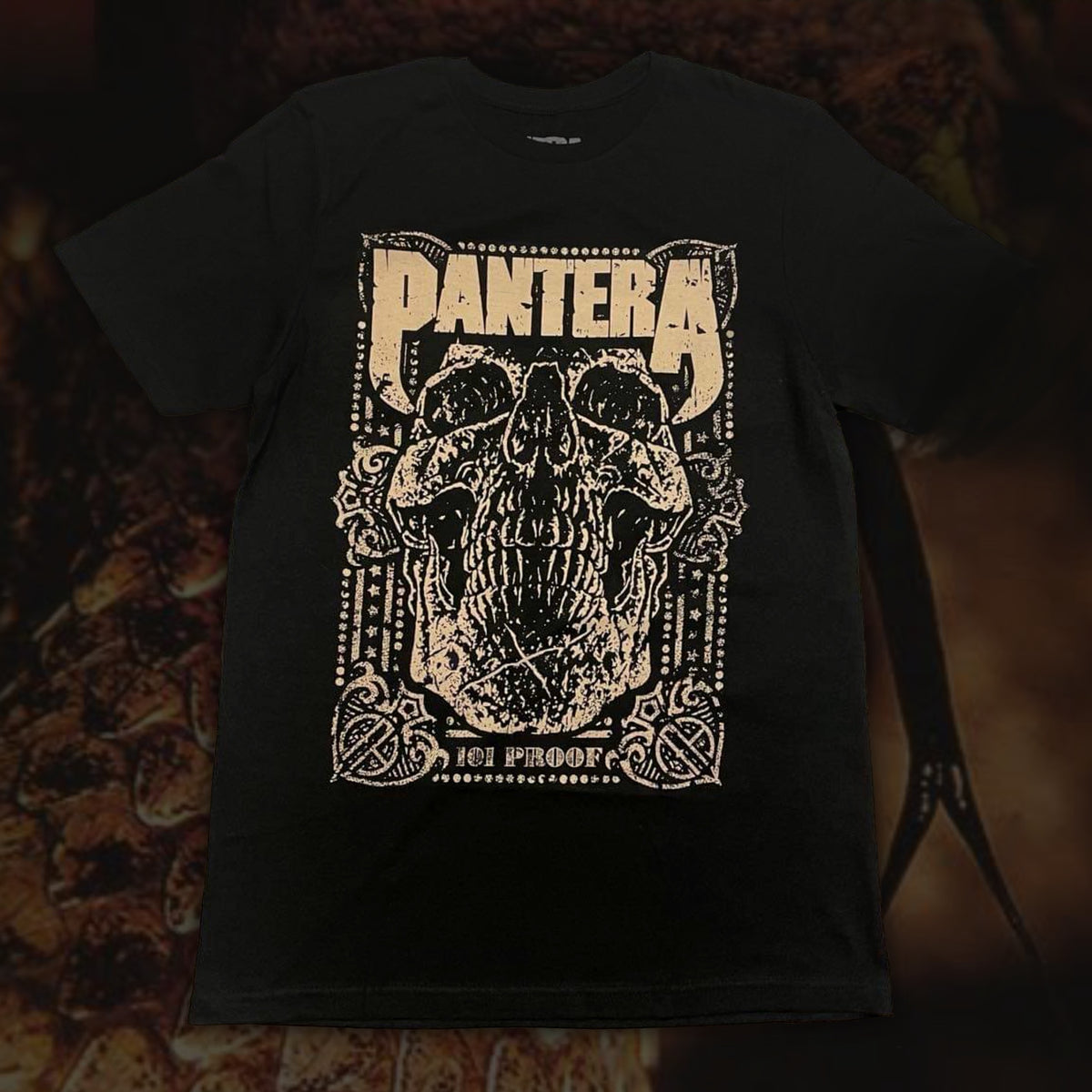 ‘Pantera’ - 101 Proof Skull T-Shirt – Nightbringer Merch