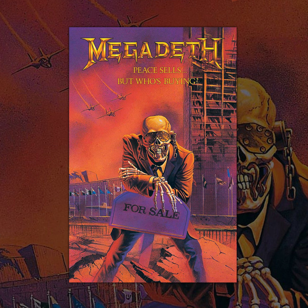 ‘Megadeth’ - Peace Sells Flag – Nightbringer Merch