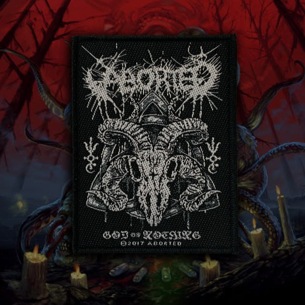 ‘Aborted’ - God Of Nothing Patch – Nightbringer Merch
