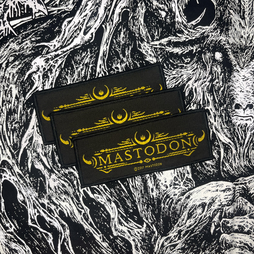 ‘Mastodon’ - Logo Patch – Nightbringer Merch