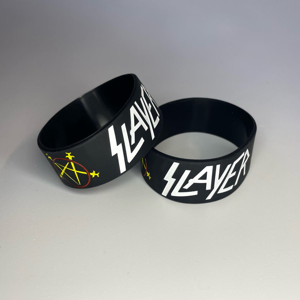 ‘Slayer’ - Rubber Wristband – Nightbringer Merch